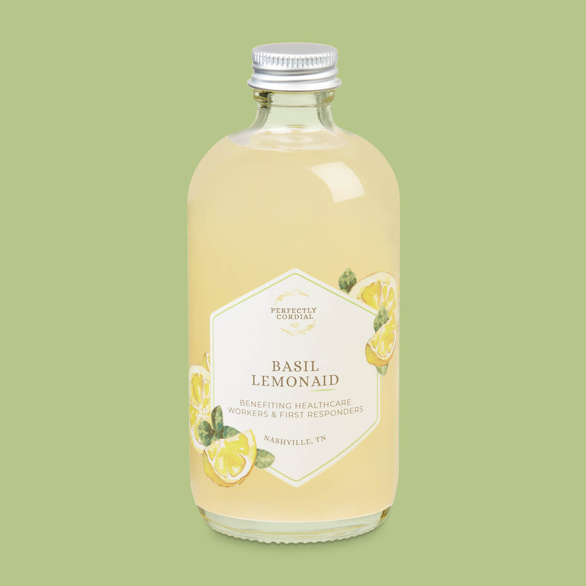 Basil Lemonaid Cocktail & Mocktail Mixer – Perfectly Cordial